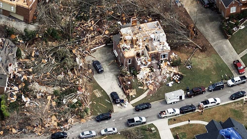 Severe weather--tornadoes, hail--cause damage across Alabama, into ...