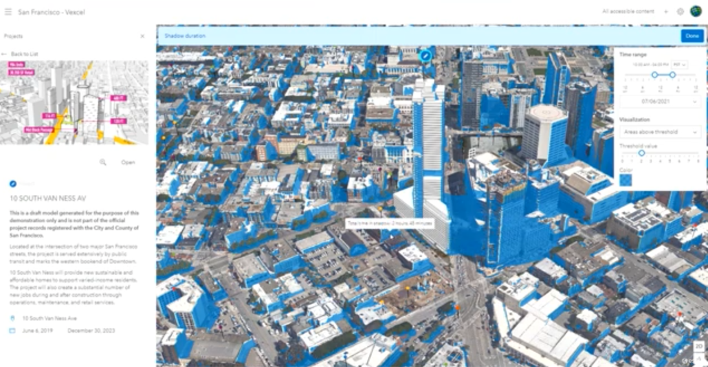 Vexcel Featured in Esri UC Plenary Session | Vexcel Data Program