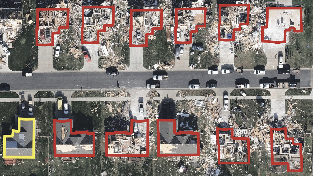 Damage Assessment | Vexcel Data Program