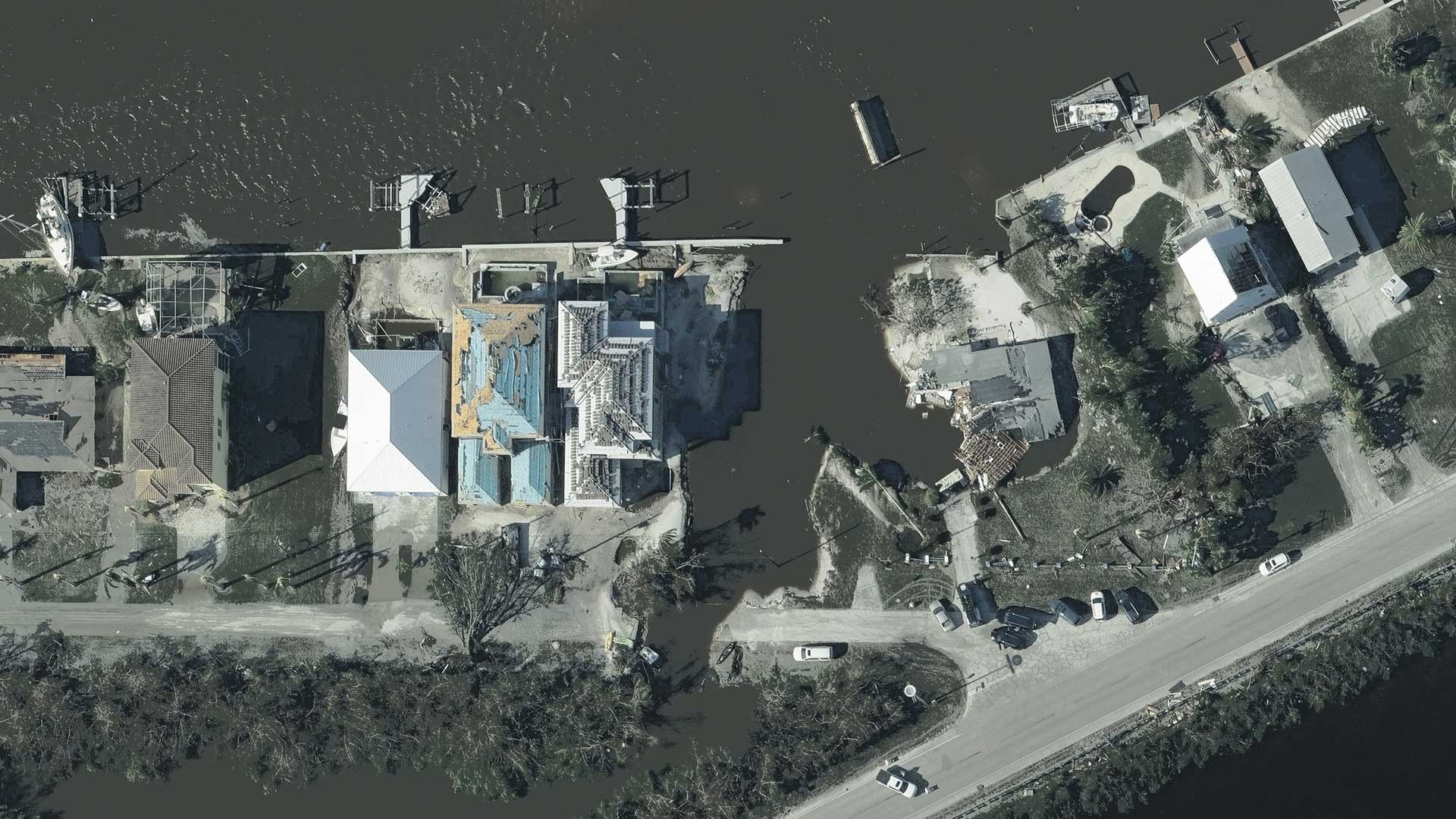 Capturing Hurricane Ian's Destructive Path | Vexcel Data Program