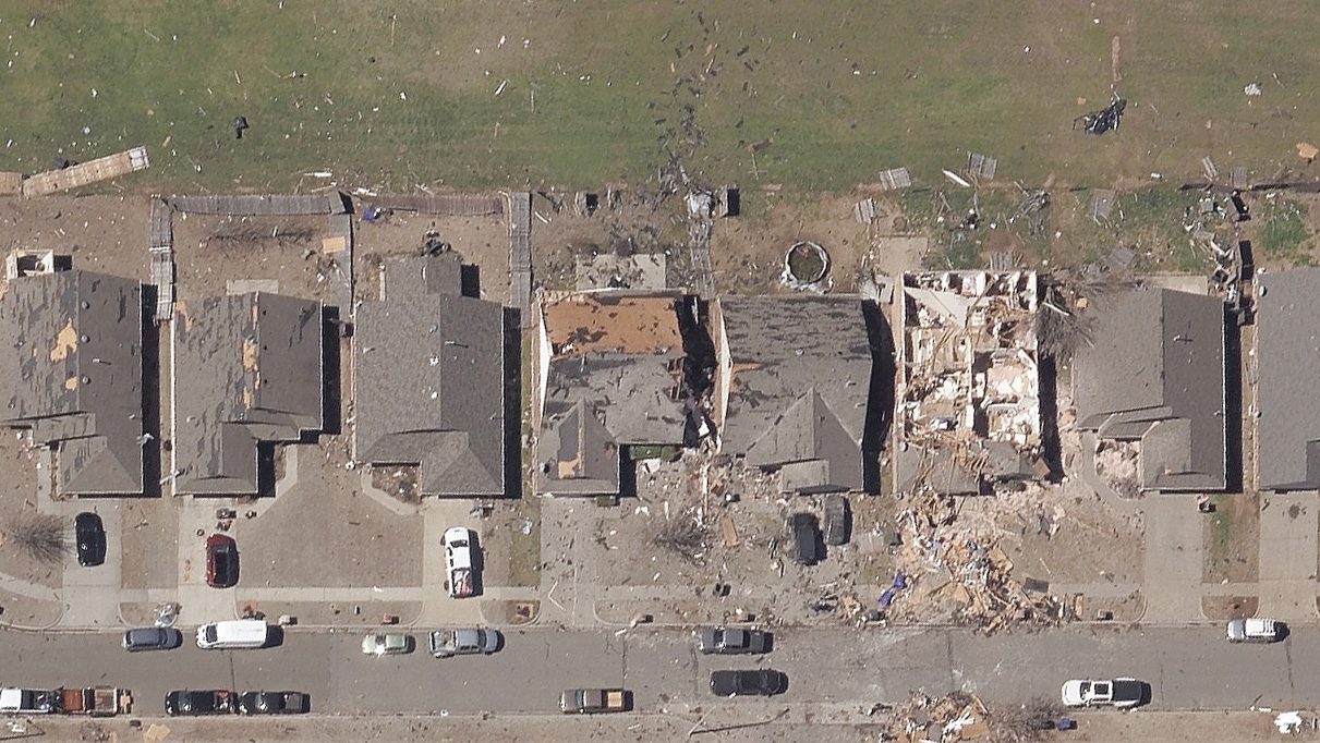 Gray Sky: Tornado in Norman, Oklahoma | Vexcel Data Program