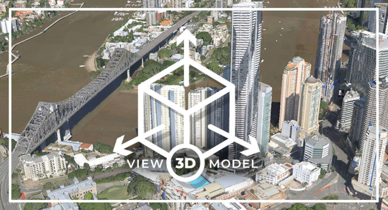 Brisbane, Australia 3D Model & 3D Map | Vexcel Australia