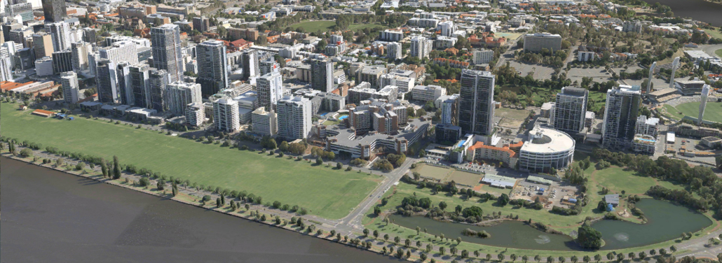 Perth, Australia 3D Model & Digital Twin | Vexcel Australia