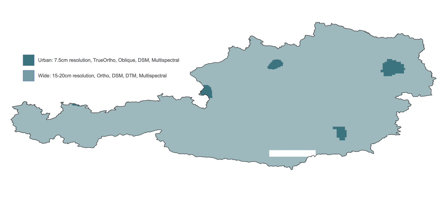 Aerial Imagery & Elevation Data of Austria | Vexcel Data Program