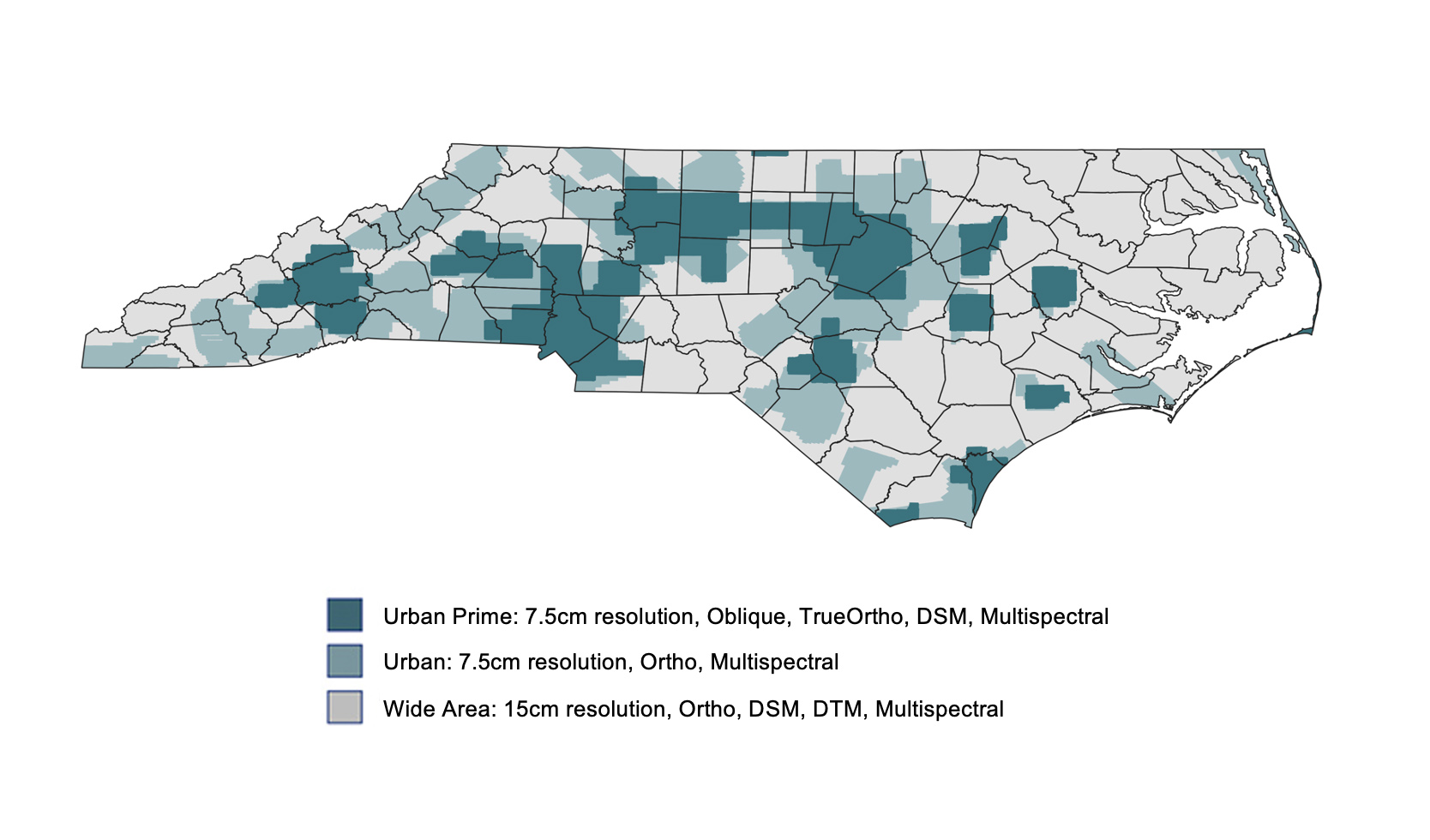 North Carolina Aerial Imagery | Vexcel Data Program