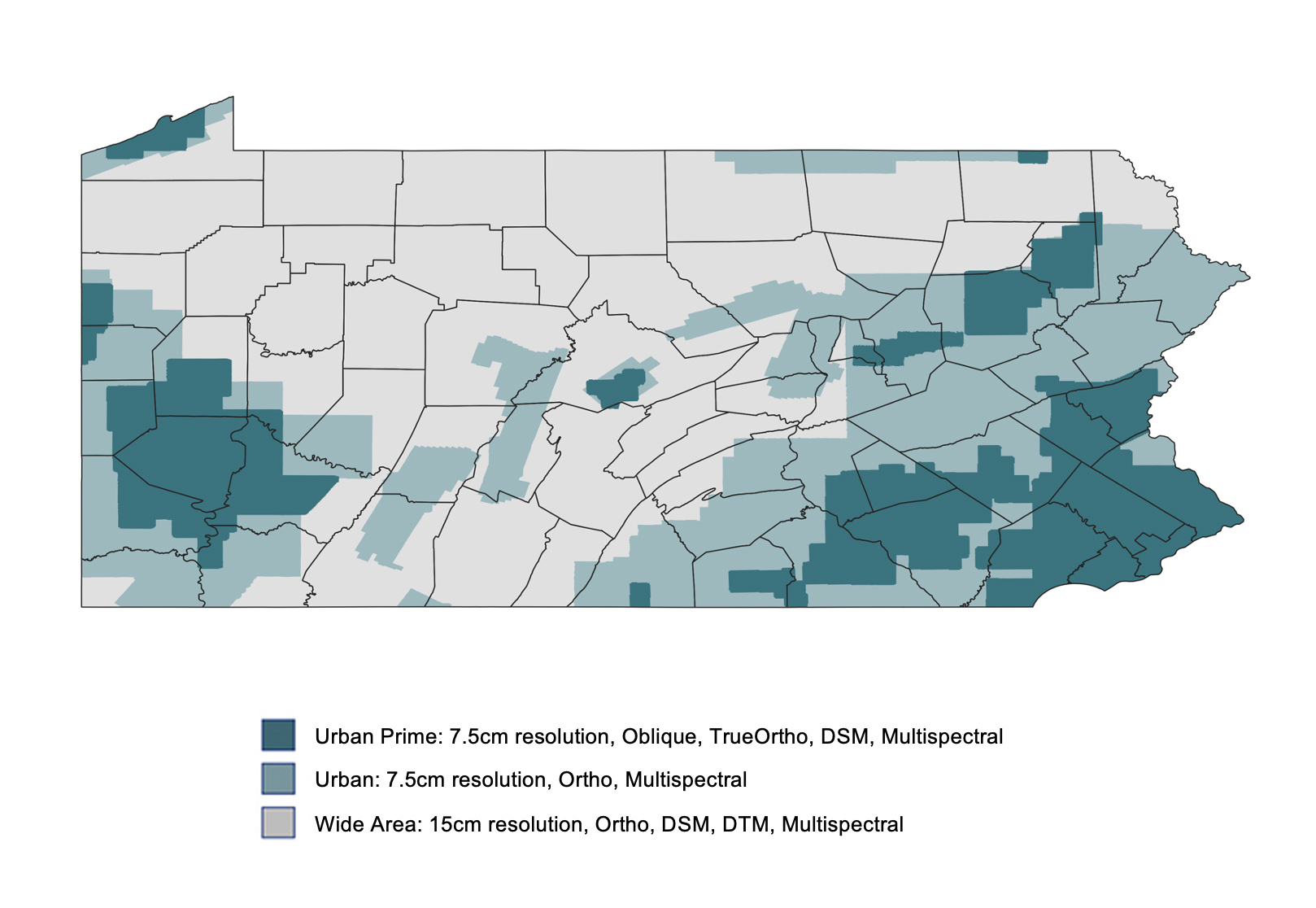 Pennsylvania Aerial Imagery | Vexcel Data Program