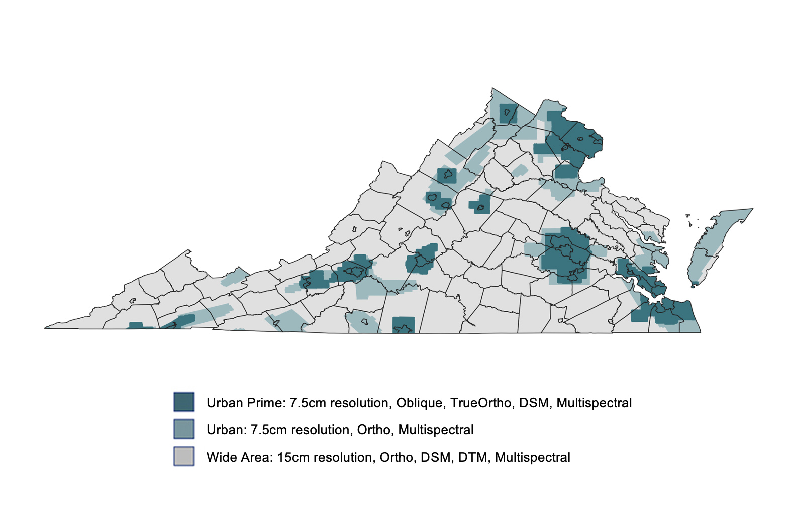 Virginia Aerial Imagery & Property Data | Vexcel Data Program
