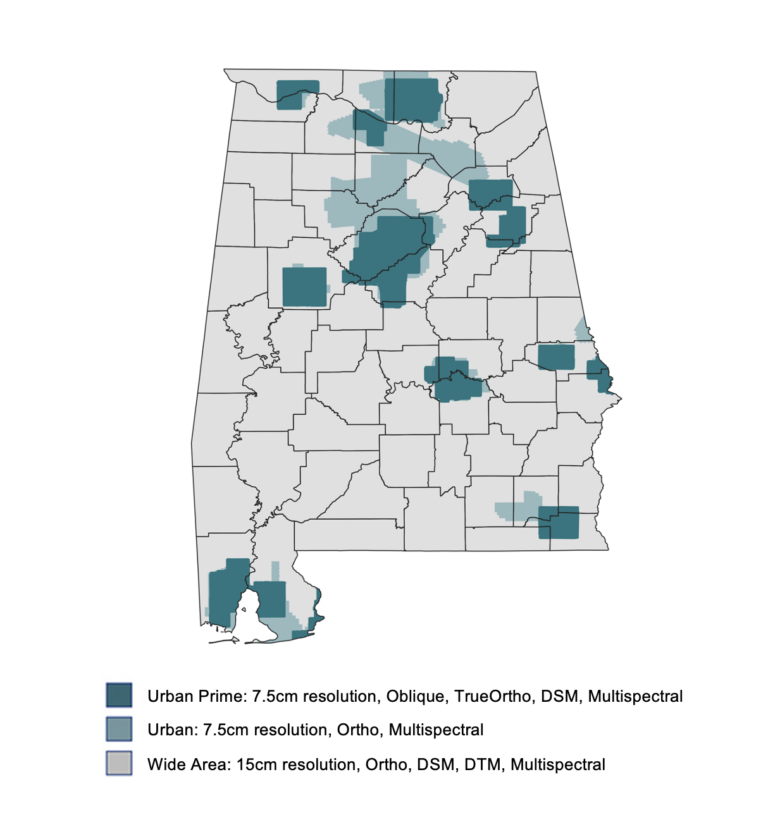 Alabama Aerial Imagery | Vexcel Data Program