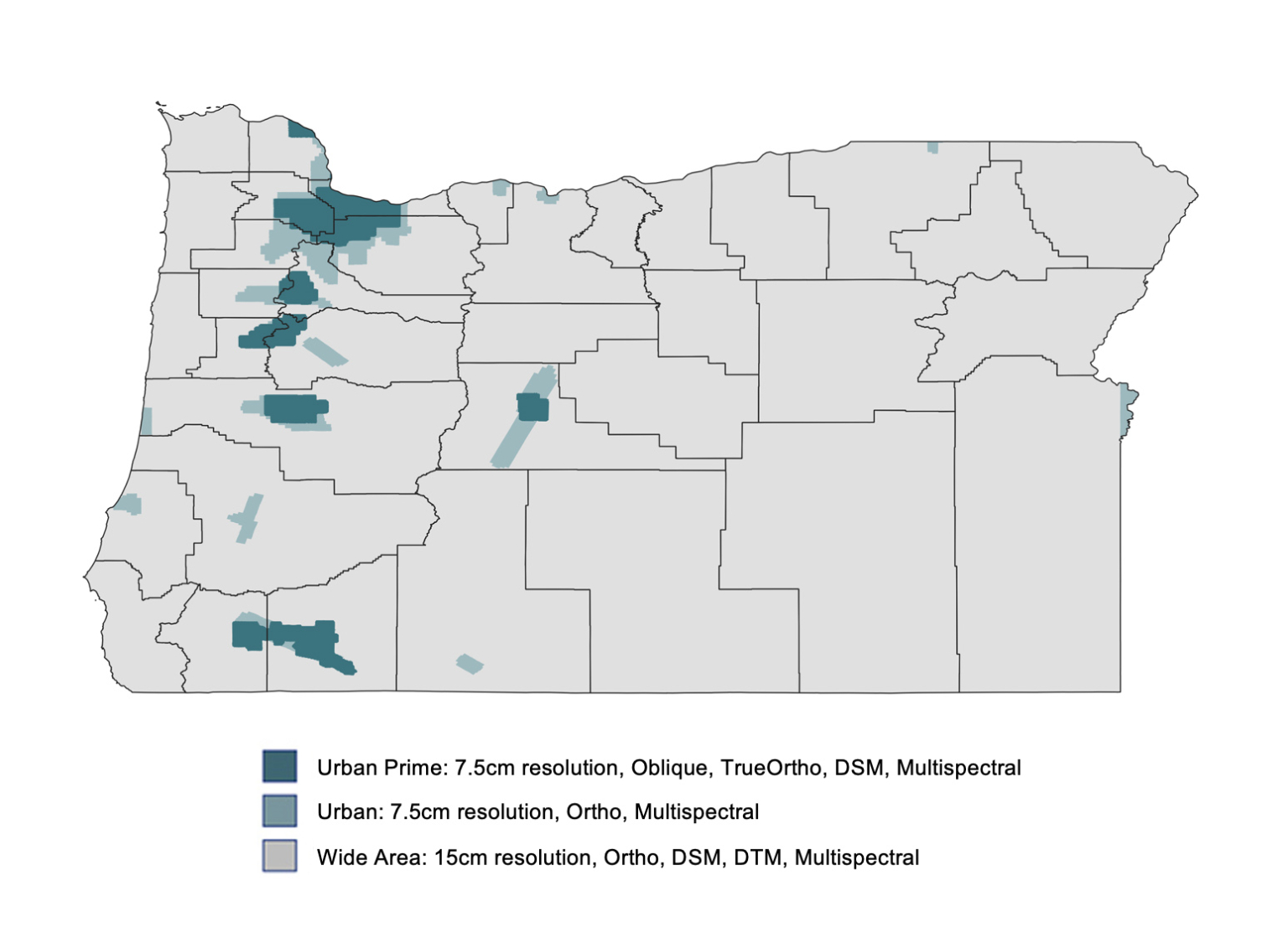 Oregon Aerial Imagery | Vexcel Data Program
