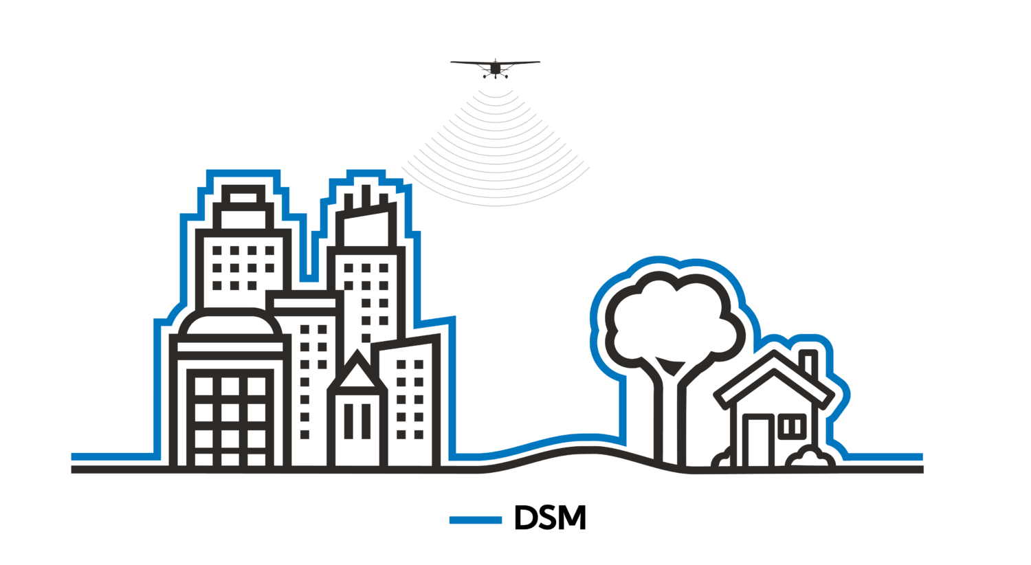 Evaluating DSM and its Origin Source: LiDAR or Photogrammetry | Vexcel ...