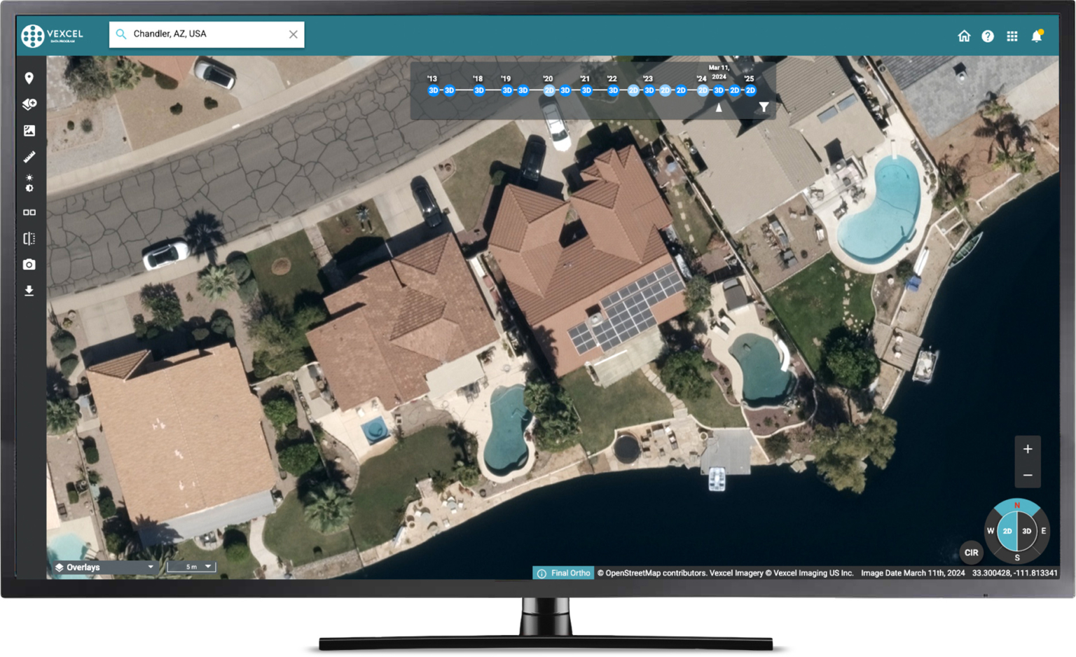 Ortho Imagery & TrueOrtho Aerial Imagery | Vexcel Data Program