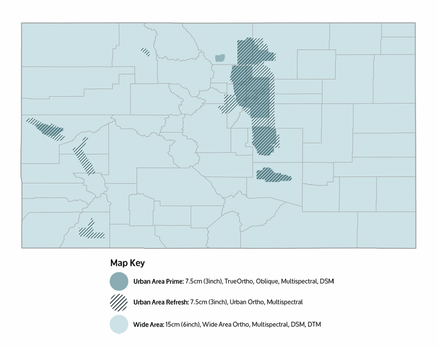 Colorado Aerial Imagery| Vexcel Data Program